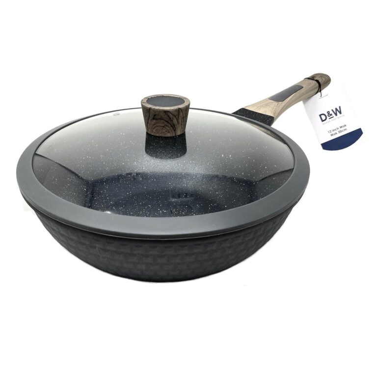 D&W 12" All-in-One WOK With Lid - Deane and White Cookware
